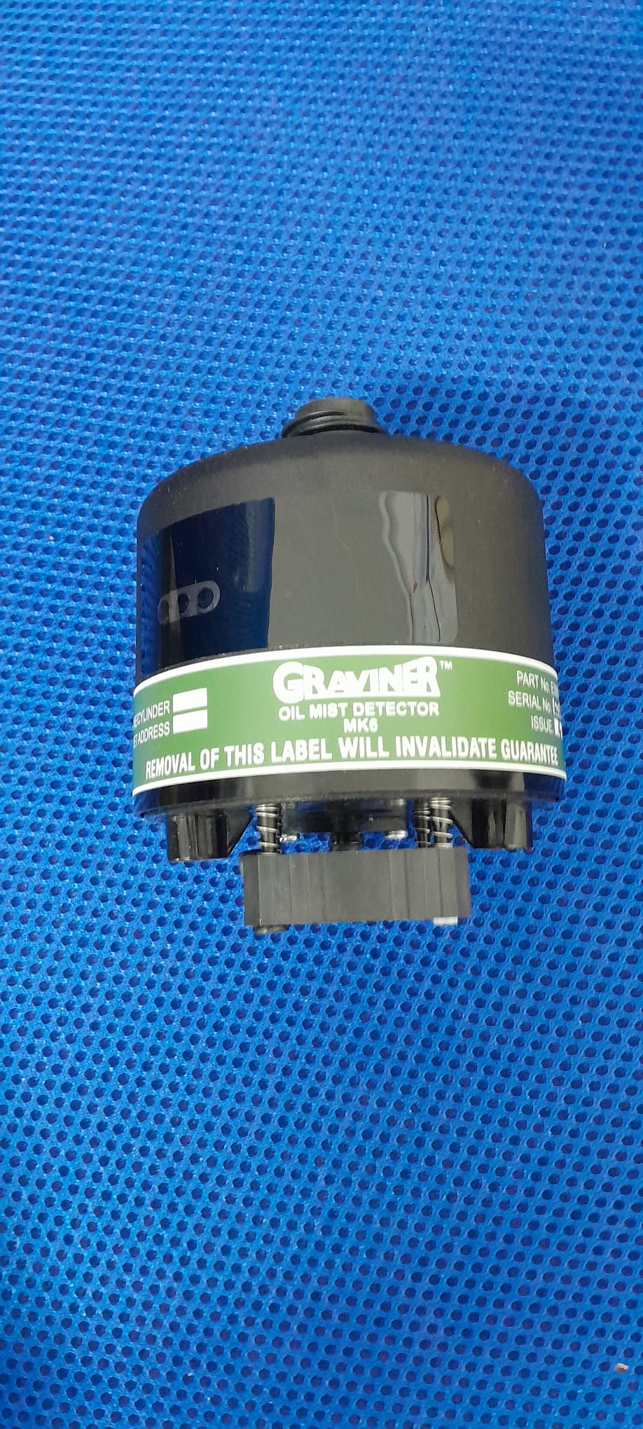 Oil Mist Detector Spare( OMD) Graviner make , Model :MK6 - SWIFT MARINE ...